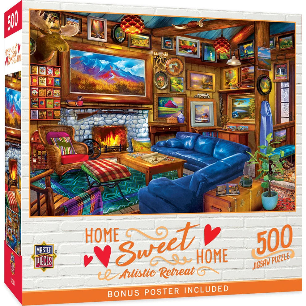 Artistic Retreat - MasterPieces – Mind Quest Puzzles and Games