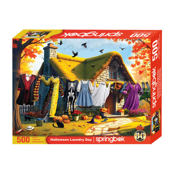 Halloween Laundry Dry - Springbok – Mind Quest Puzzles and Games