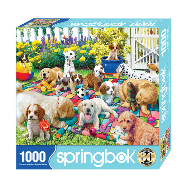 Playful Pups on Parade - Springbok – Mind Quest Puzzles and Games