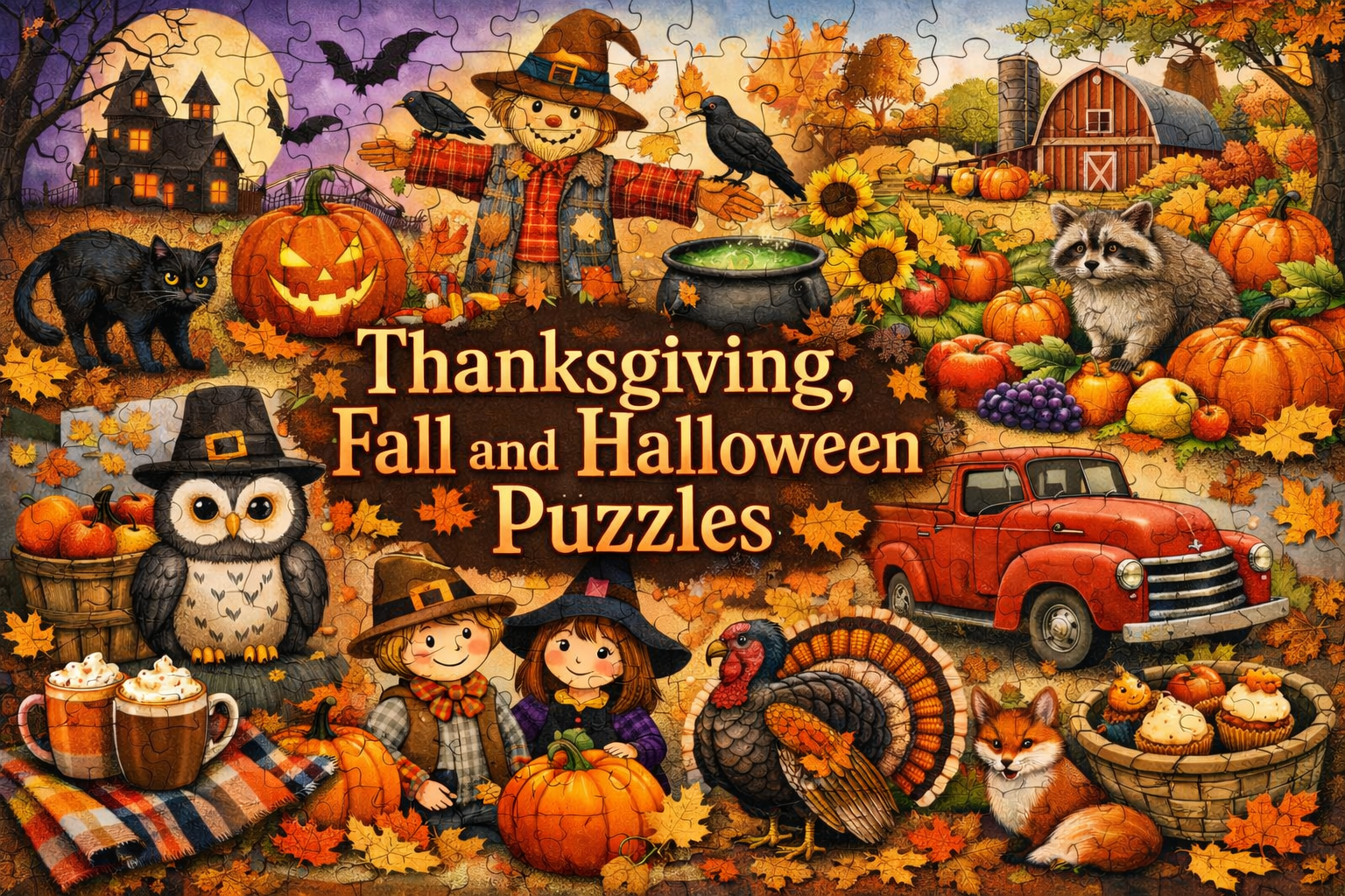 Halloween Fall Collection – Mind Quest Puzzles and Games