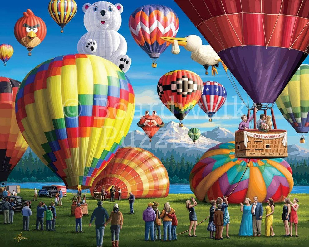 Balloon Launch - Boardwalk Puzzle – Mind Quest Puzzles and Games
