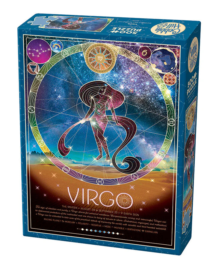 Virgo - Cobble Hill Puzzle, Zodiac Set – Mind Quest Puzzles and Games
