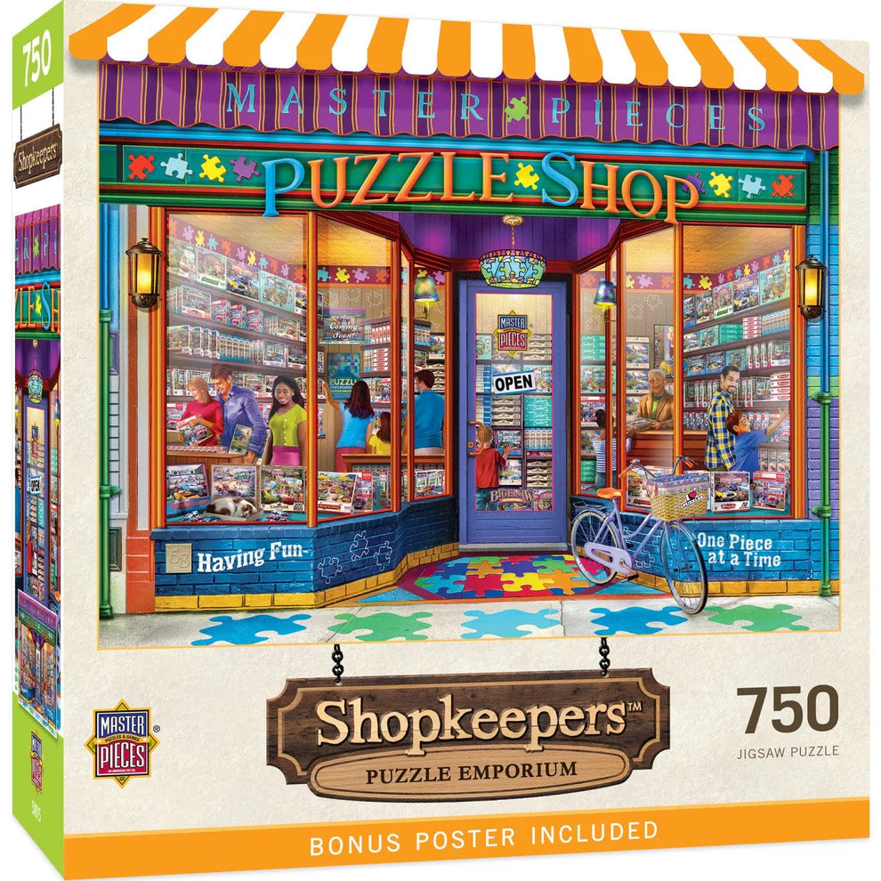 Puzzle Emporium - MasterPieces – Mind Quest Puzzles and Games