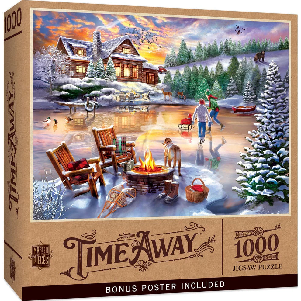 Time Away - An Evening Skate - MasterPieces – Mind Quest Puzzles and Games