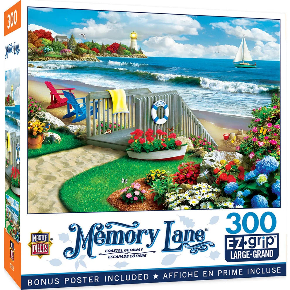 Memory Lane - EZ Grip - Coastal Getaway - MasterPieces – Mind Quest ...