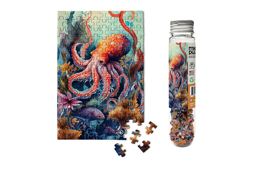 Octopus Marine Life - MicroPuzzles – Mind Quest Puzzles and Games