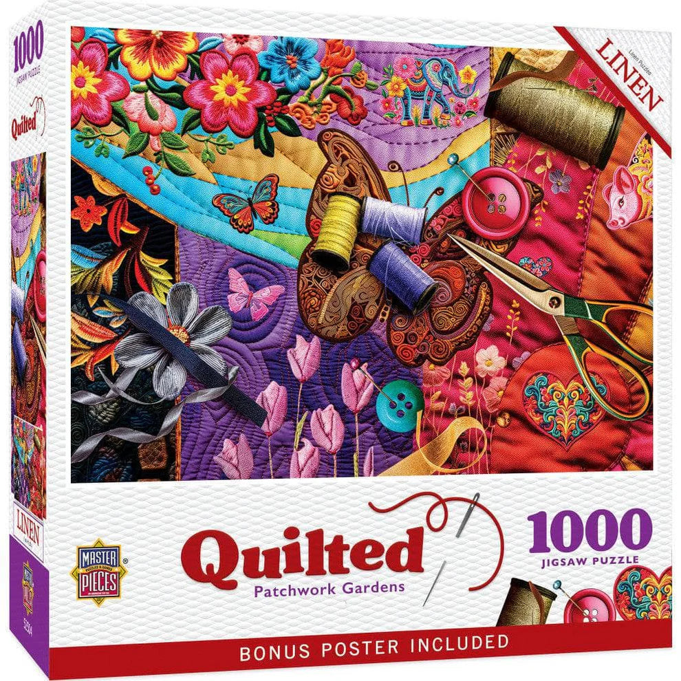 Patchwork Gardens - MasterPieces – Mind Quest Puzzles and Games