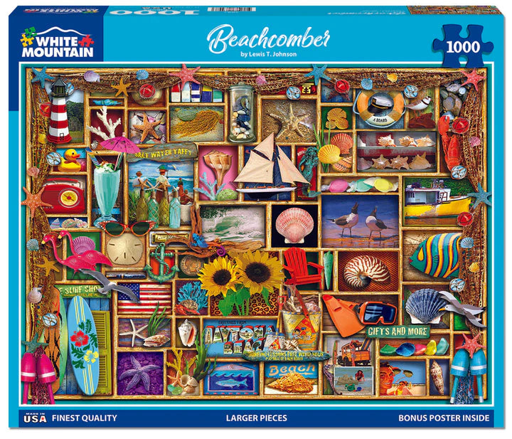 Beachcomber - White Mountain – Mind Quest Puzzles and Games